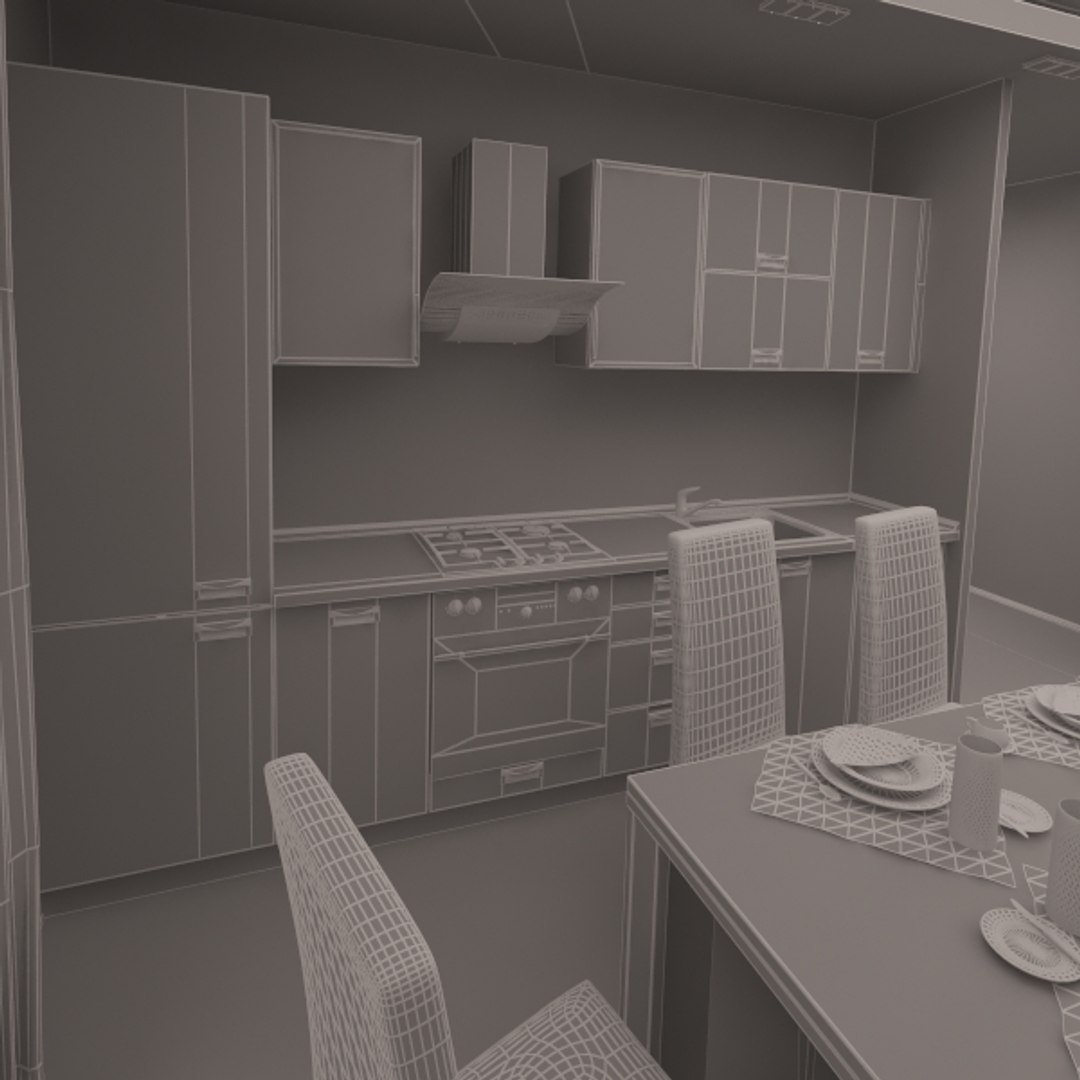 Interior Furniture 3d Obj