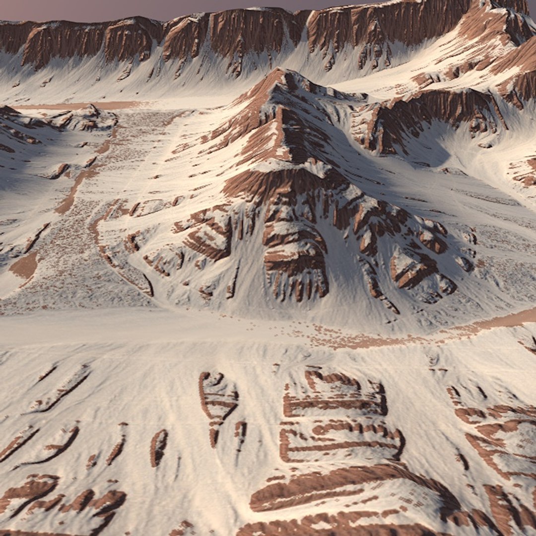 Mountain Games Maps 3d Model