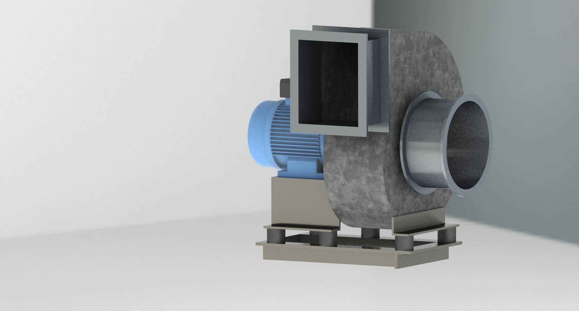 Radial Ventilation Fan 200 RD9 3D Model - TurboSquid 2179803