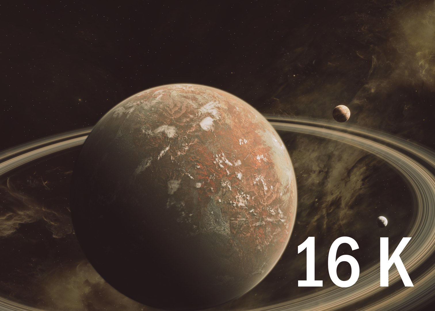 16K Photorealistic Desert Planet 3D Model - TurboSquid 1795169