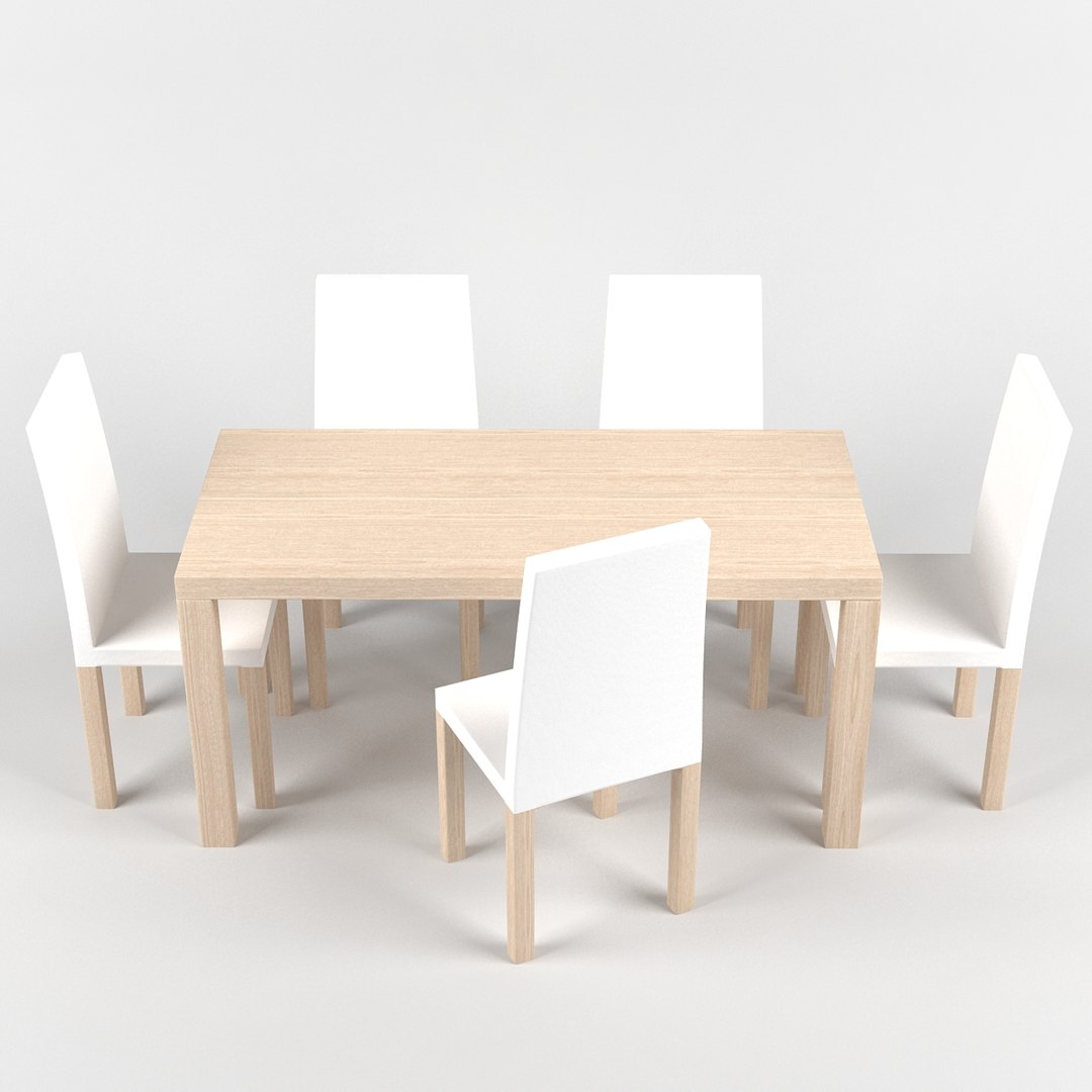 Dinner Table 3d Max