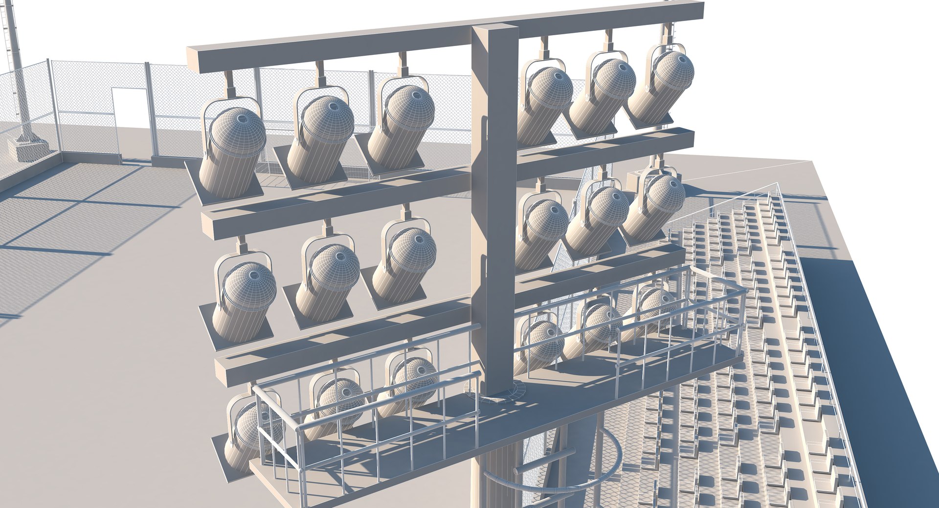 Football Pitch 3D Model - TurboSquid 1233887