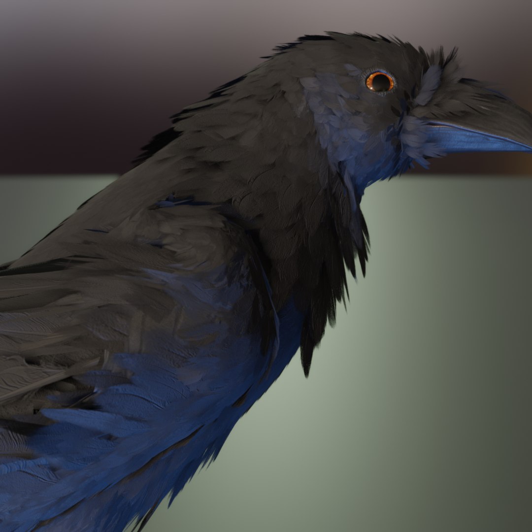 The Raven Character With Animations For Unreal Engine Model ...