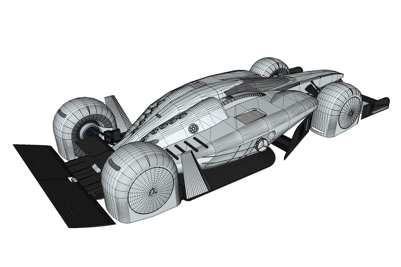 3ds Max Race Car Concept