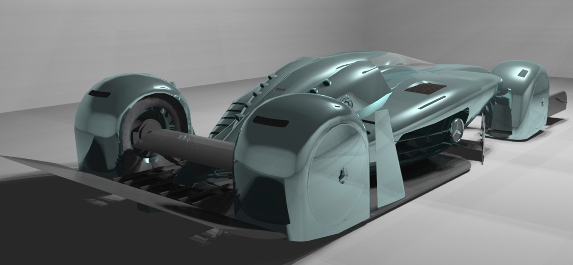 3ds Max Race Car Concept
