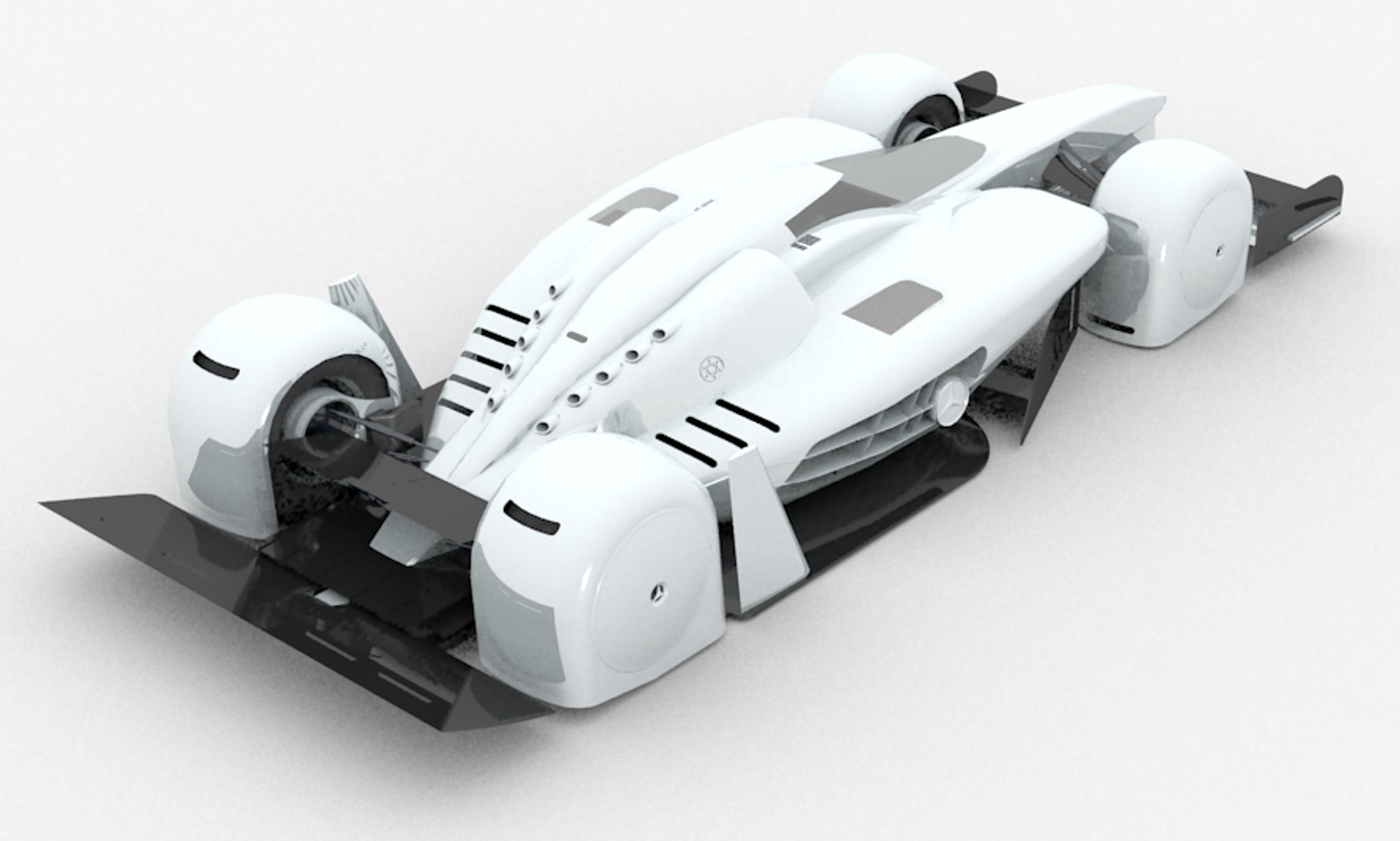 3ds Max Race Car Concept