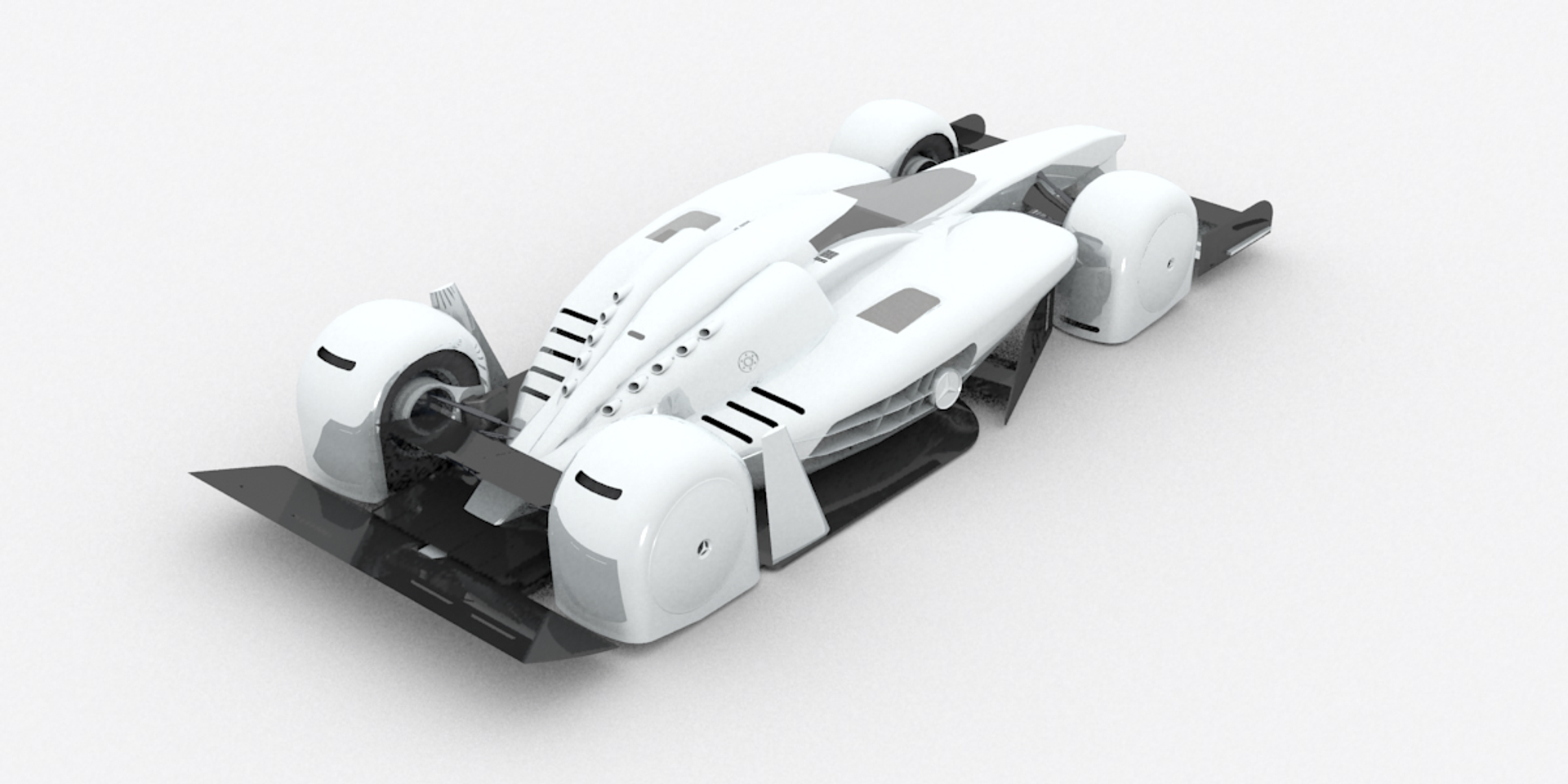 3ds Max Race Car Concept