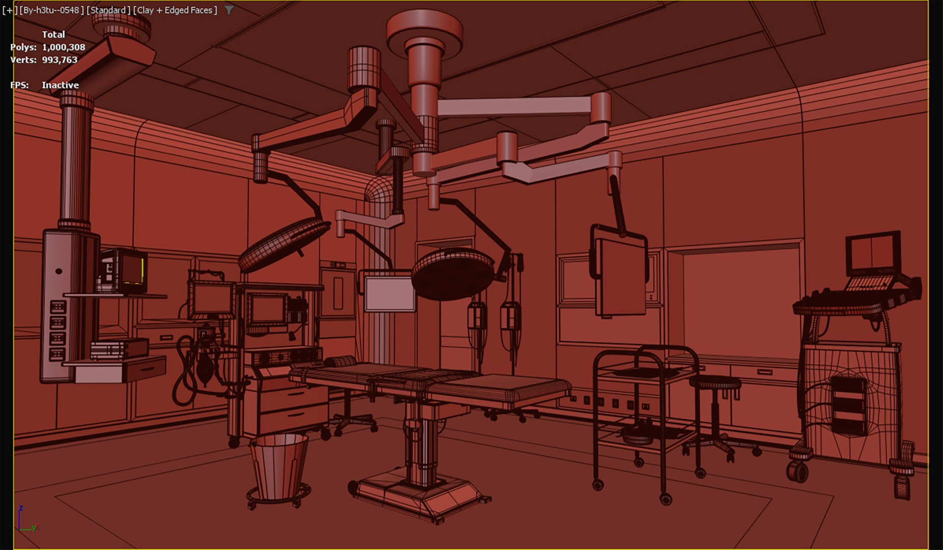 Medical Operating Room 3D Model - TurboSquid 2158227