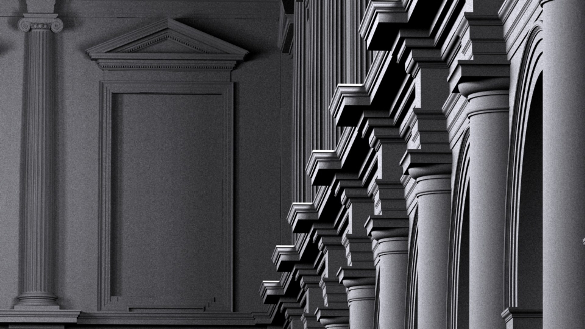 3D Hall Interior Model - TurboSquid 1522875