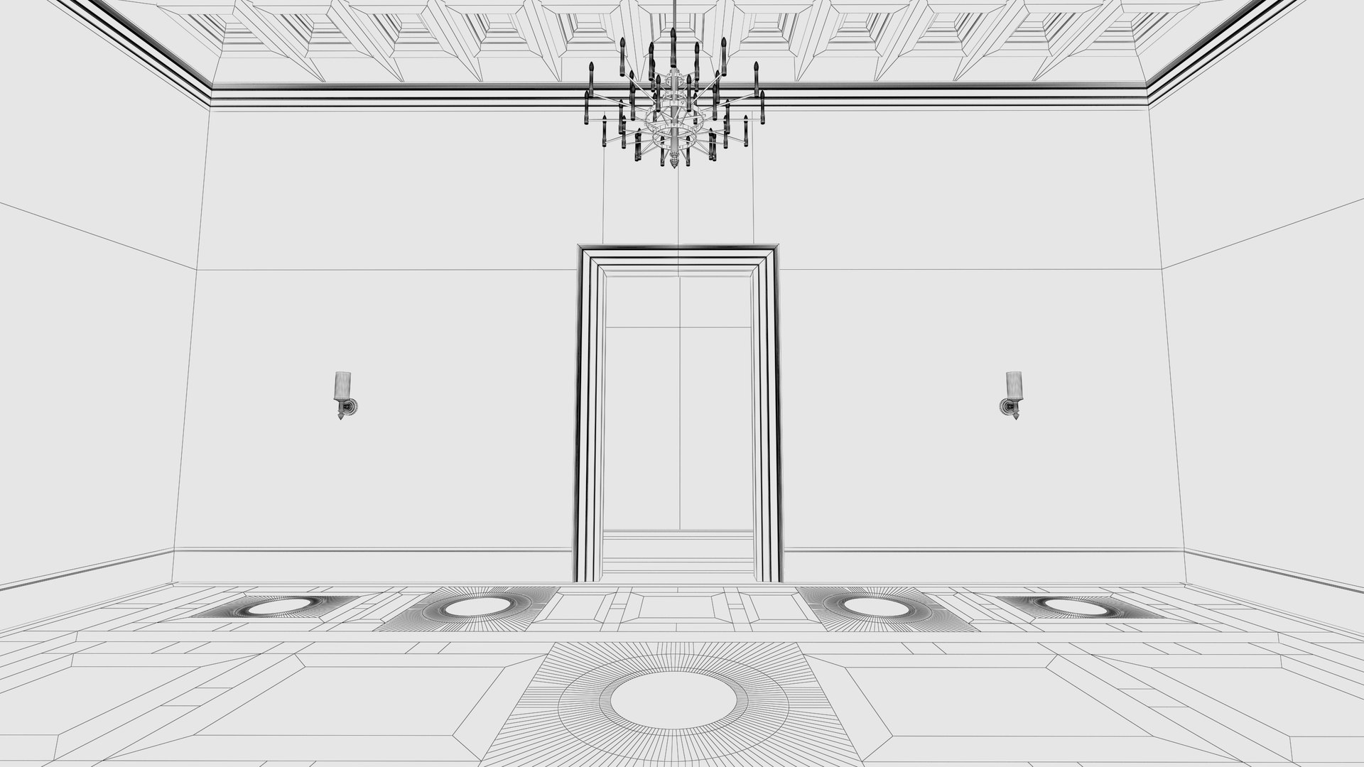 3D Hall Interior Model - TurboSquid 1522875
