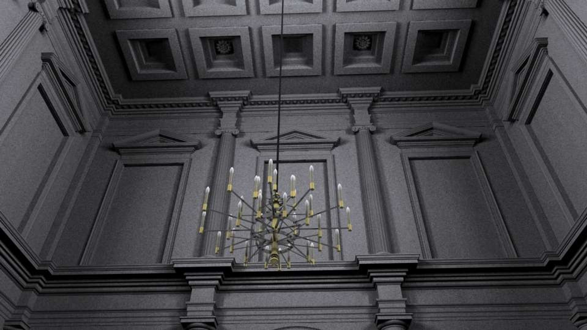 3D Hall Interior Model - TurboSquid 1522875