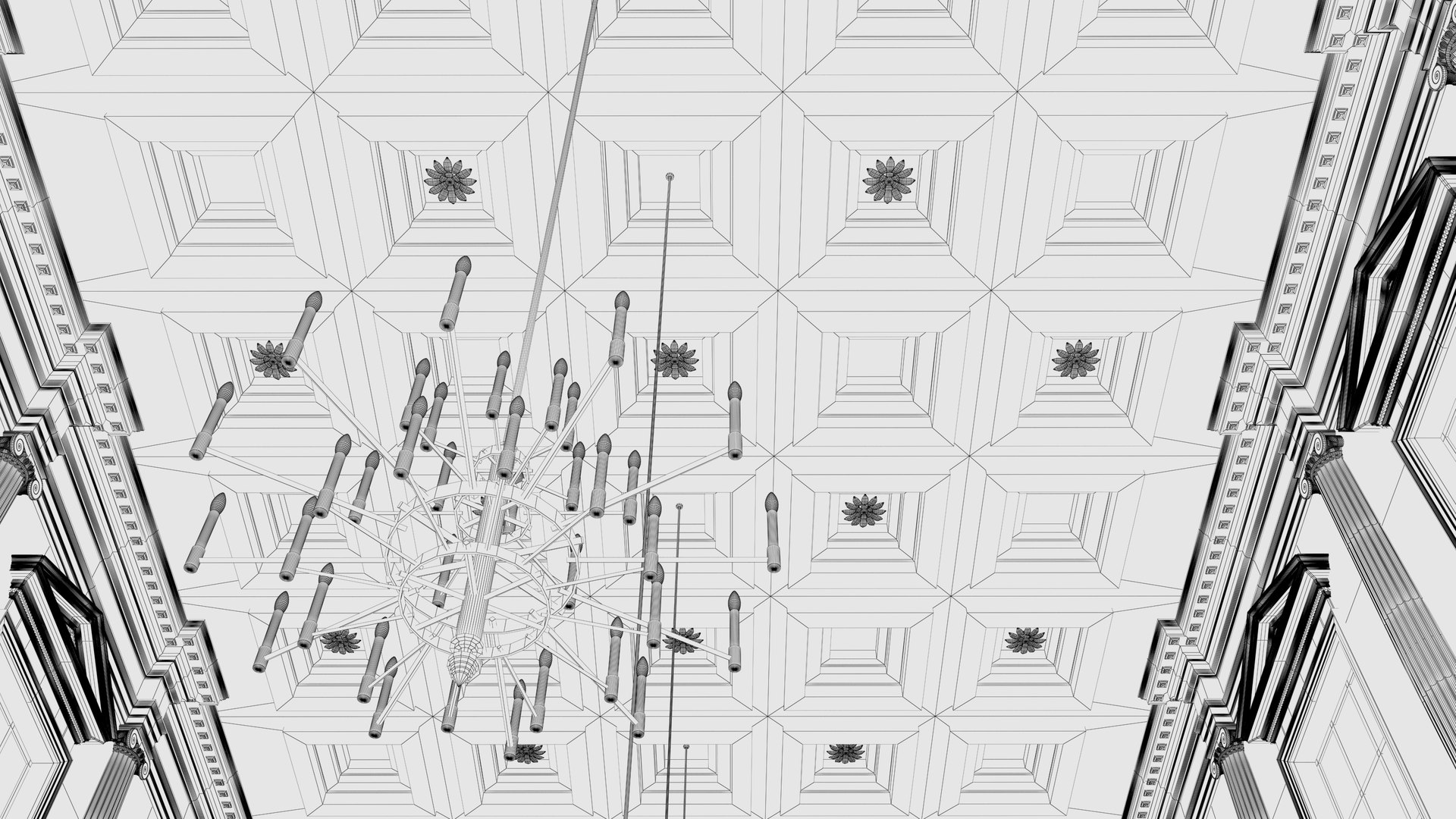 3D Hall Interior Model - TurboSquid 1522875