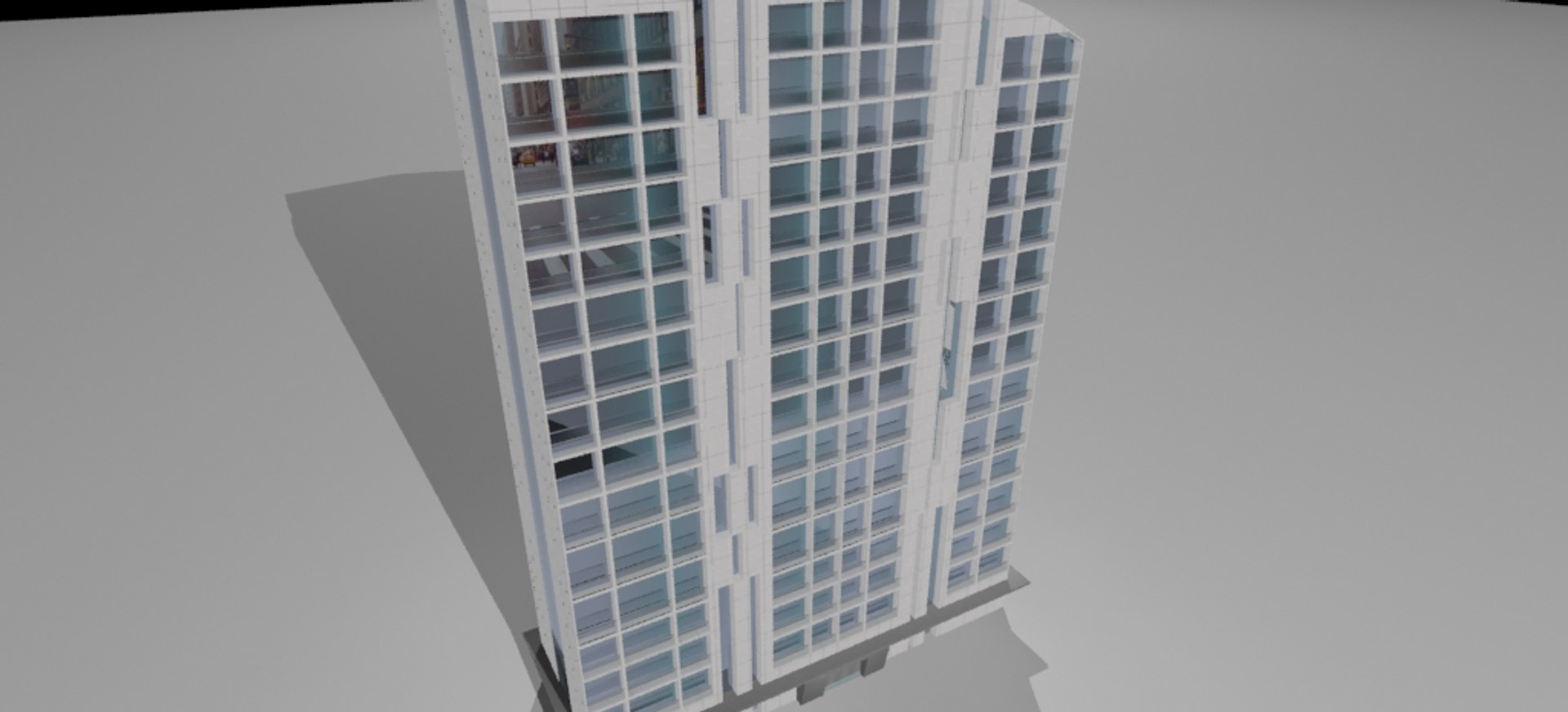 Simple Building 3d Max