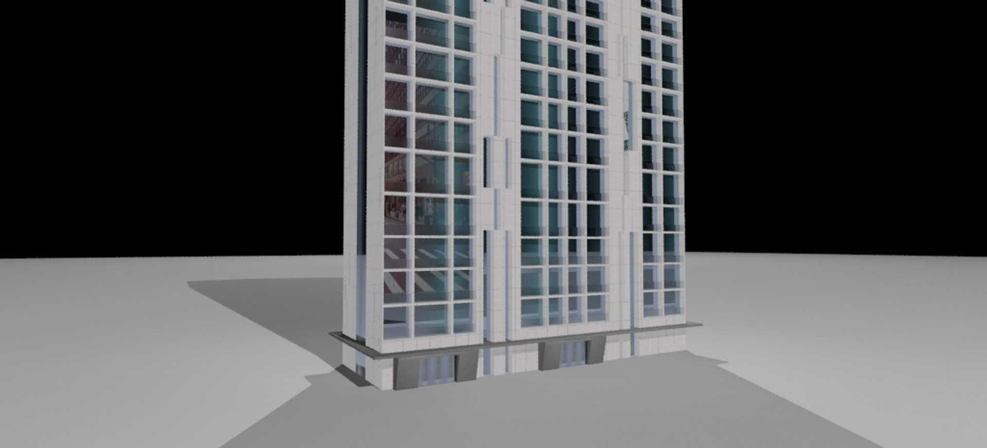 Simple Building 3d Max