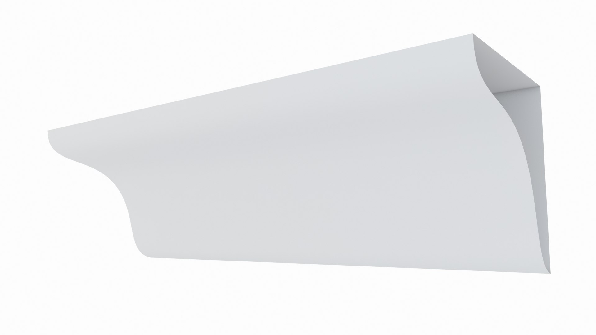Cornice 71 Straight Model - TurboSquid 1996320