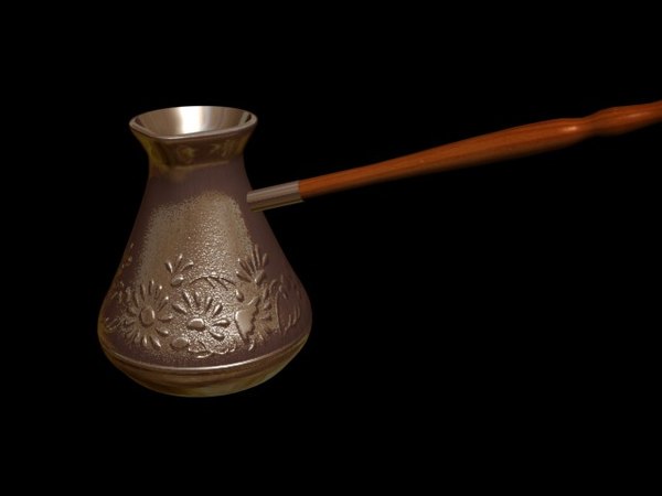 3d model cezve