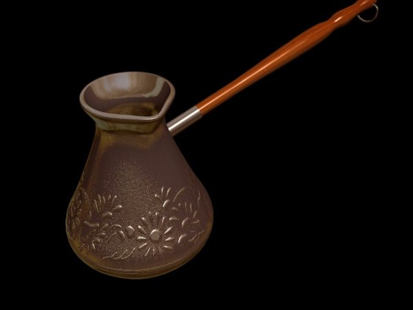 3d model cezve