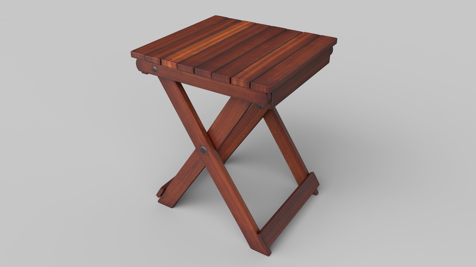Wooden stool wood 3D model - TurboSquid 1532187