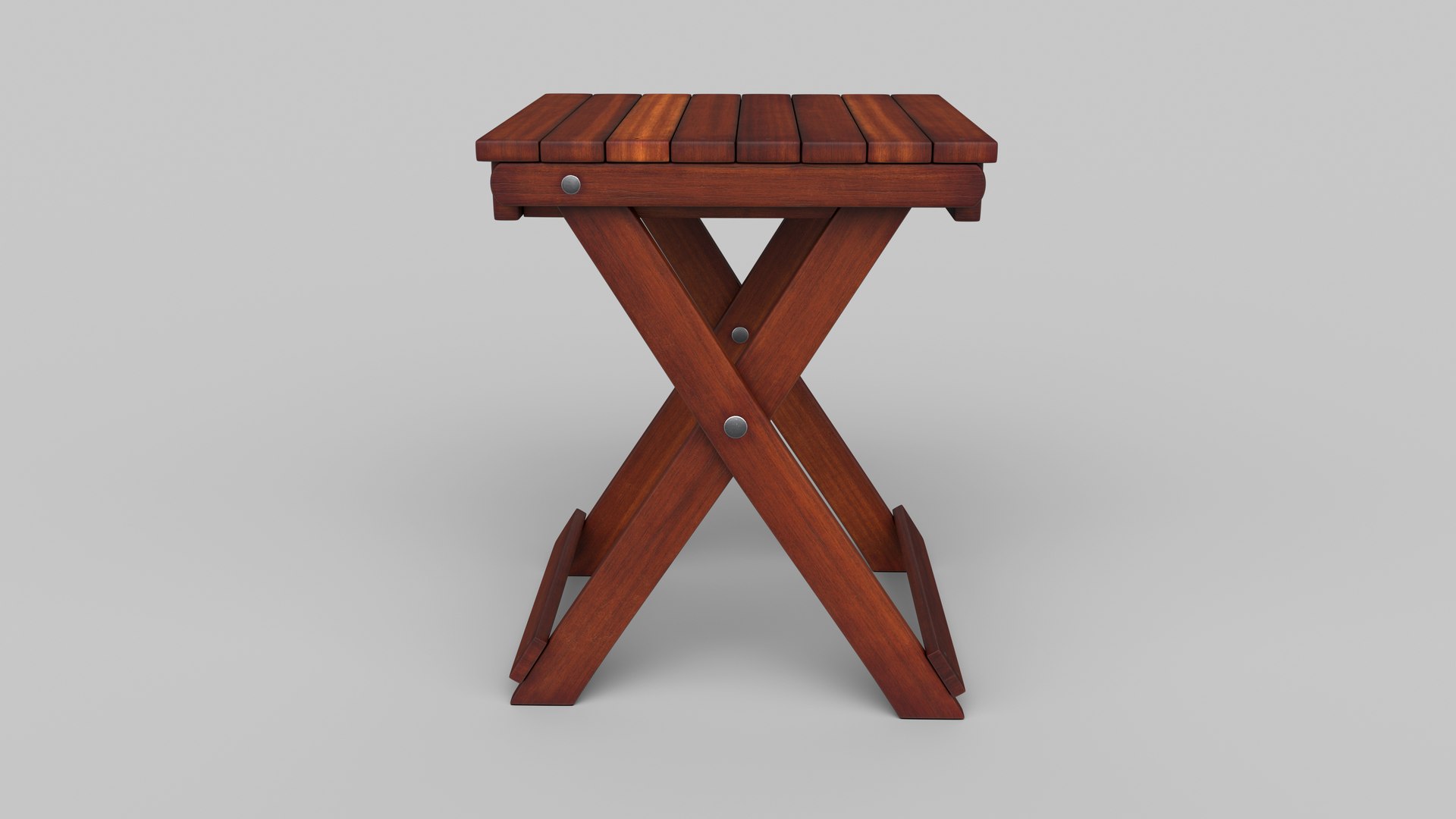 Wooden stool wood 3D model - TurboSquid 1532187