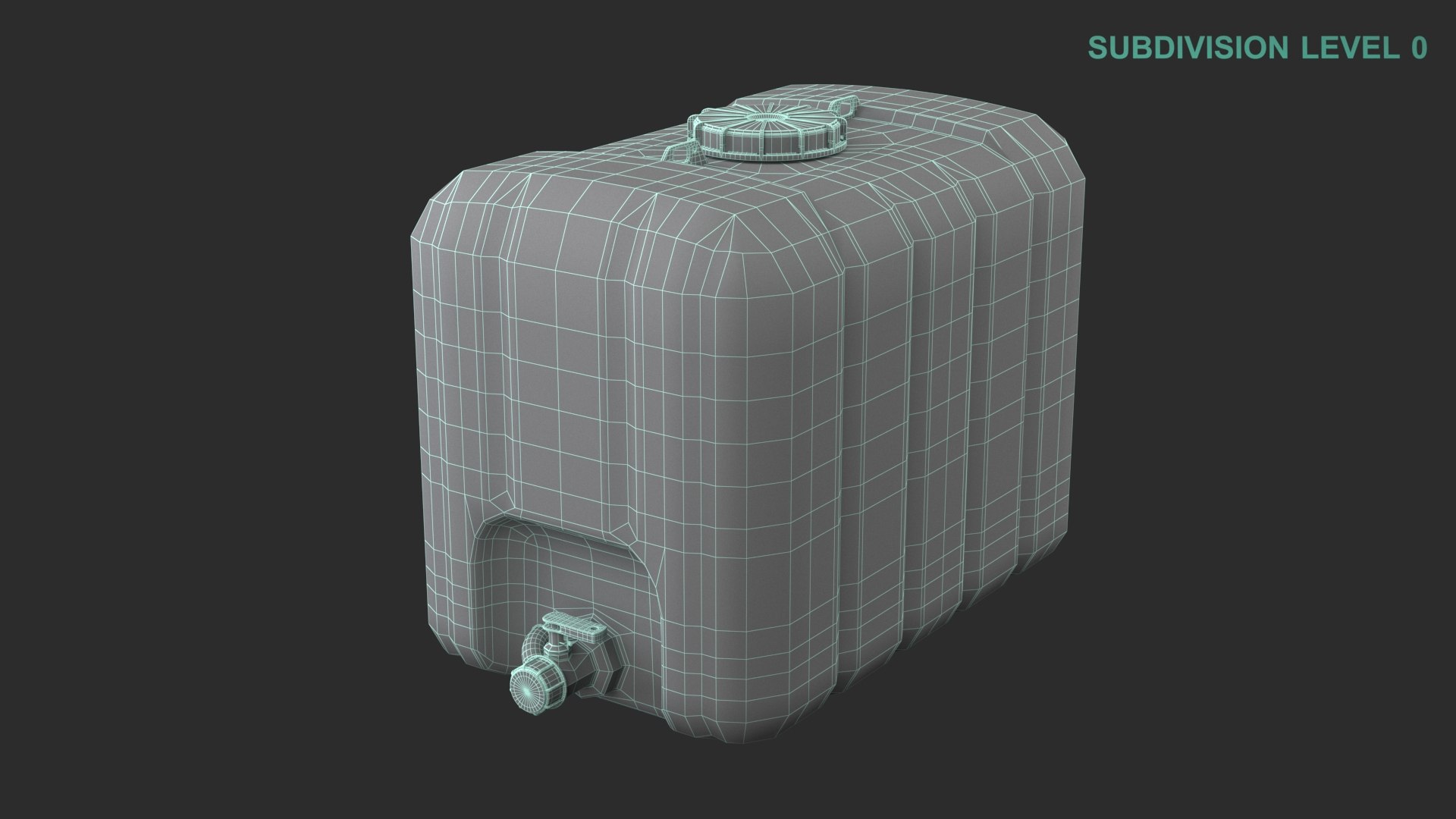 Water Container 3D Model - TurboSquid 2116254