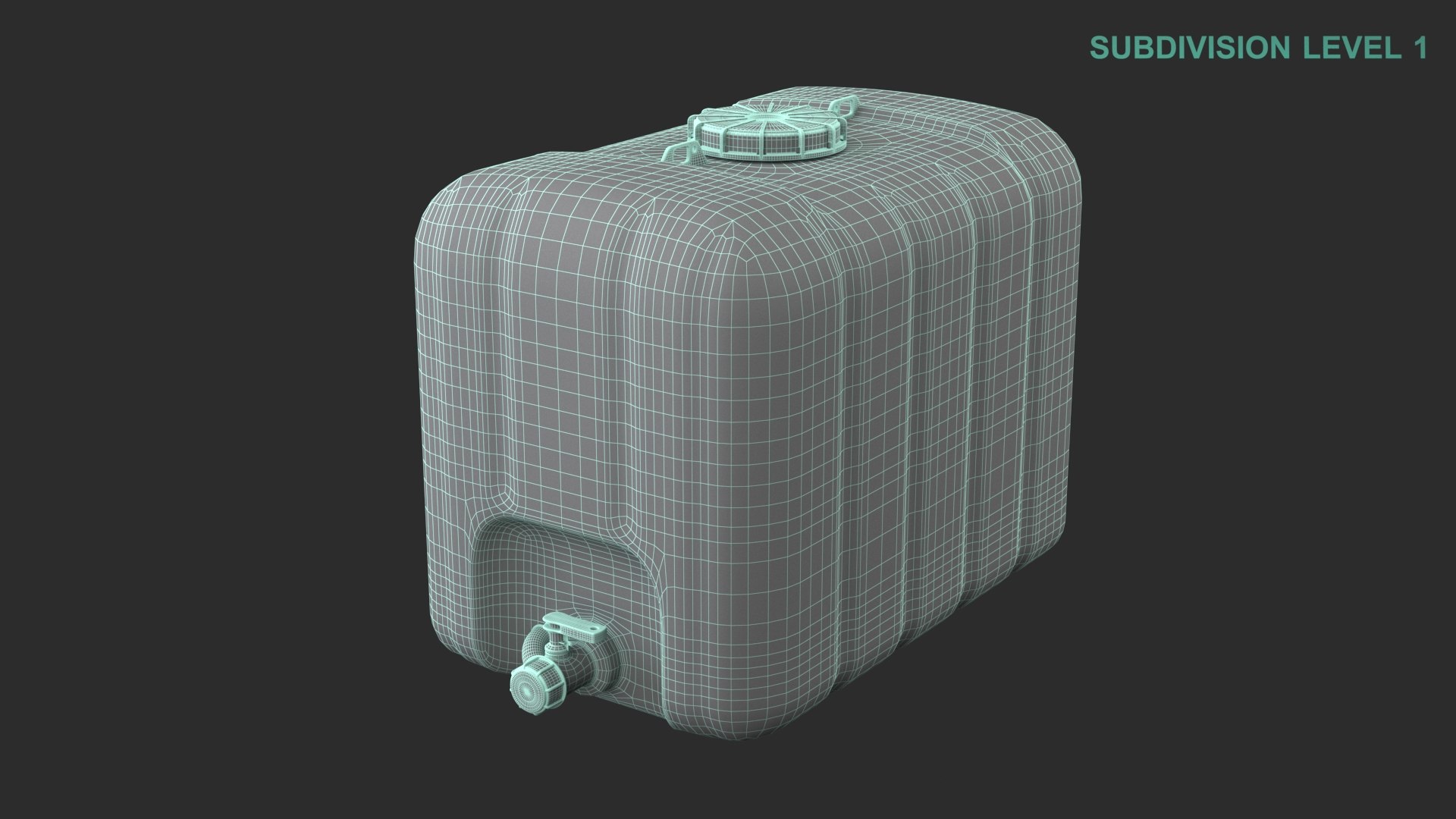 Water Container 3D Model - TurboSquid 2116254