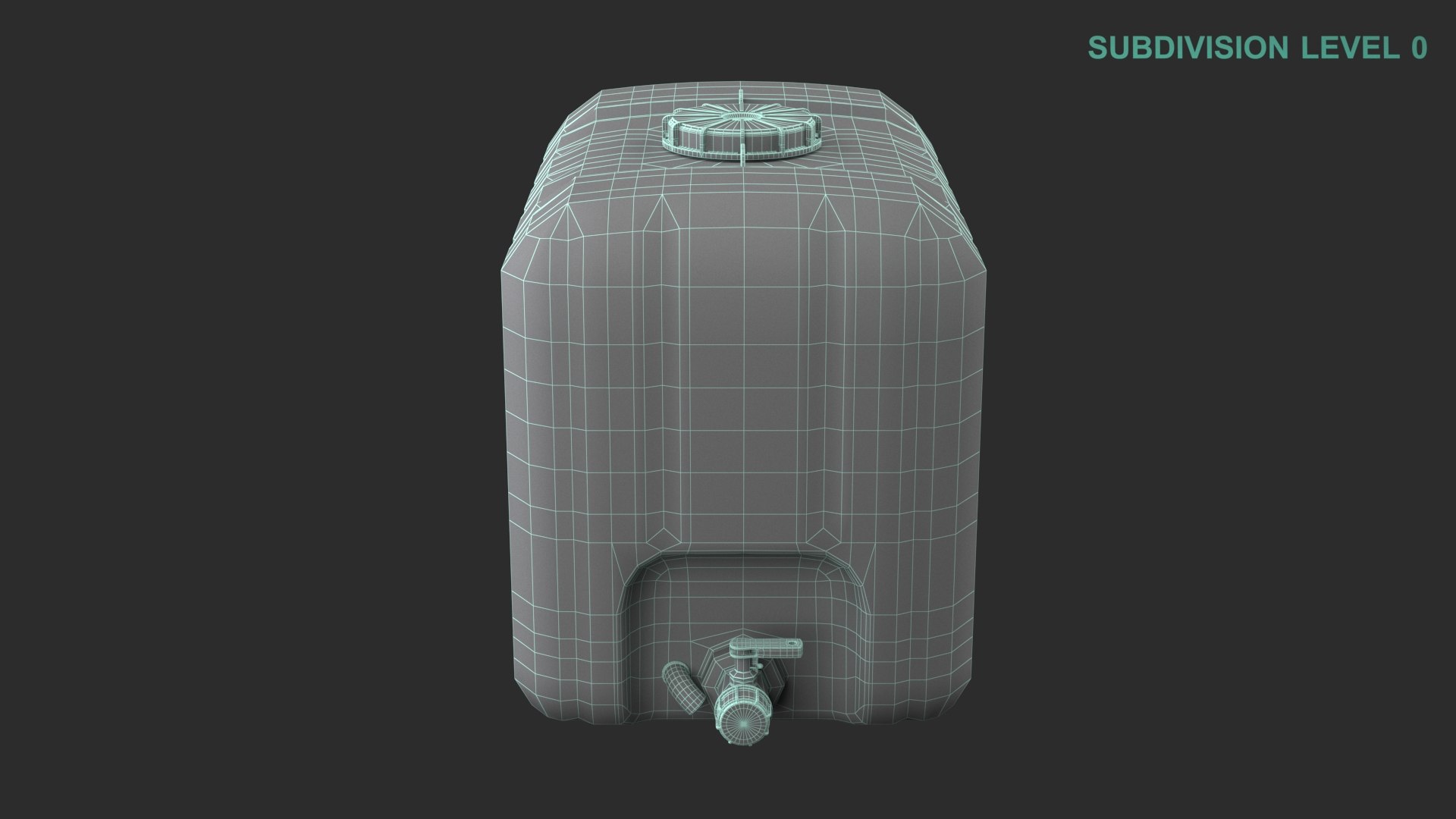 Water Container 3D Model - TurboSquid 2116254