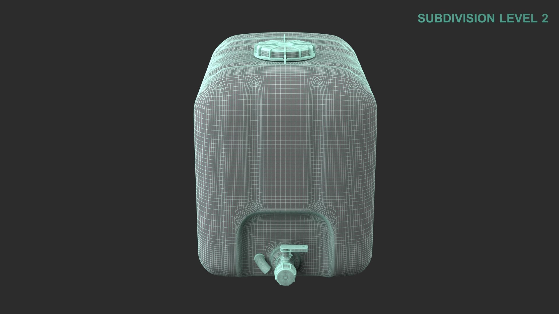 Water Container 3D Model - TurboSquid 2116254