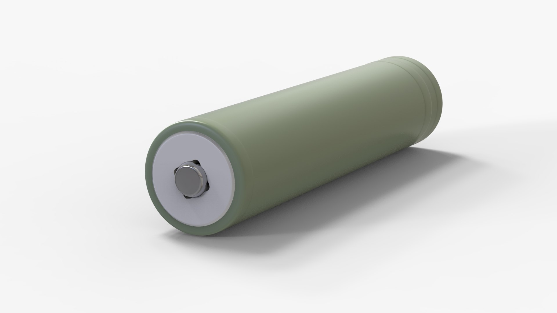 Cylinder rechargeable generic battery 3D model - TurboSquid 1455677