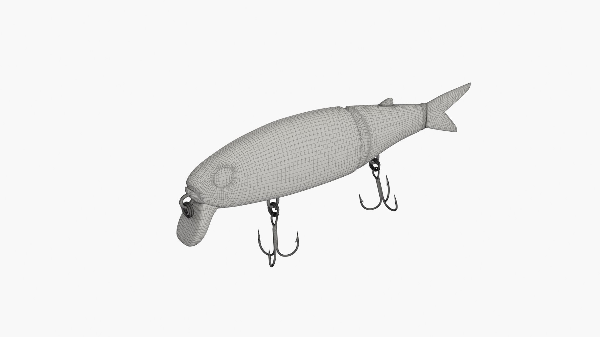 Swimbait Fishing Lure 3D Model - TurboSquid 1953766