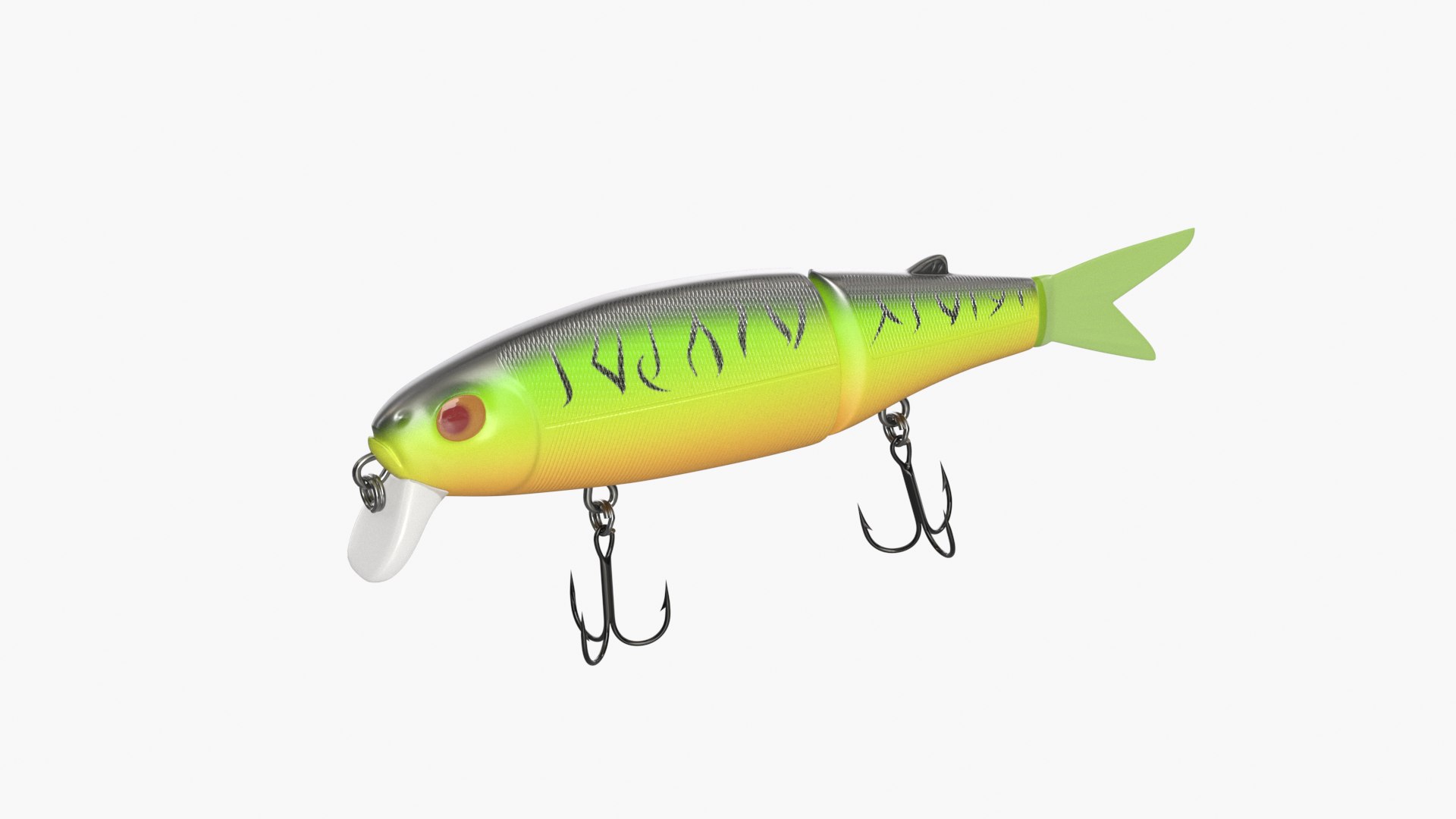 Swimbait Fishing Lure 3D Model - TurboSquid 1953766