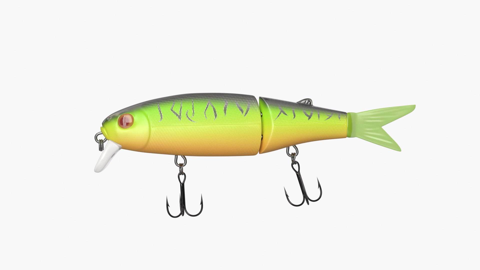 Swimbait Fishing Lure 3D Model - TurboSquid 1953766