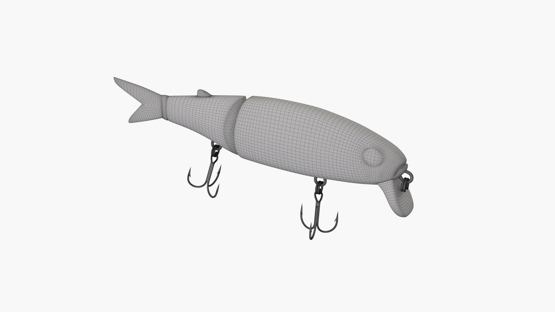 Swimbait Fishing Lure 3D Model - TurboSquid 1953766