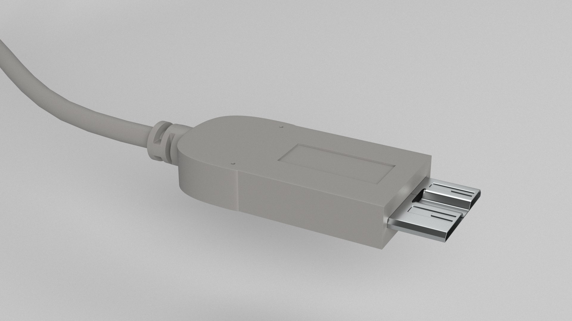 3D External Hard Drive And Cable - TurboSquid 2326618