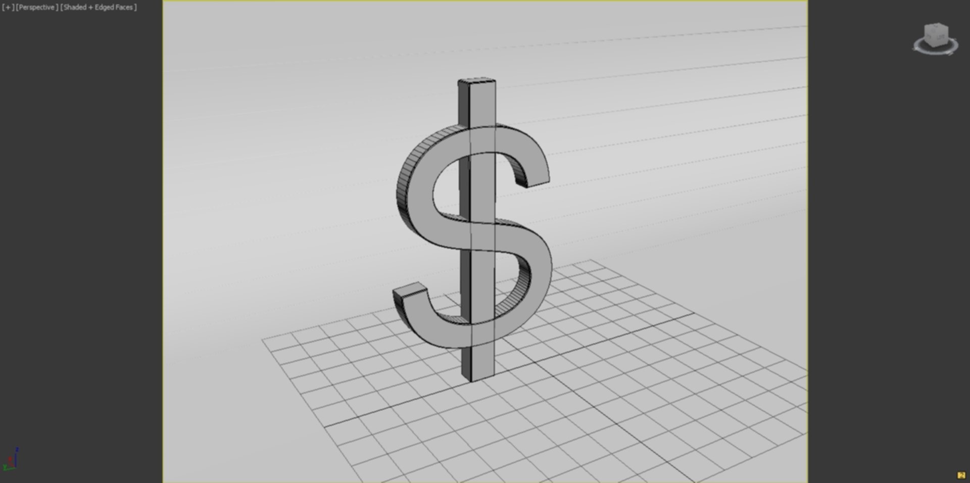Dolar Symbol Model - TurboSquid 1323430