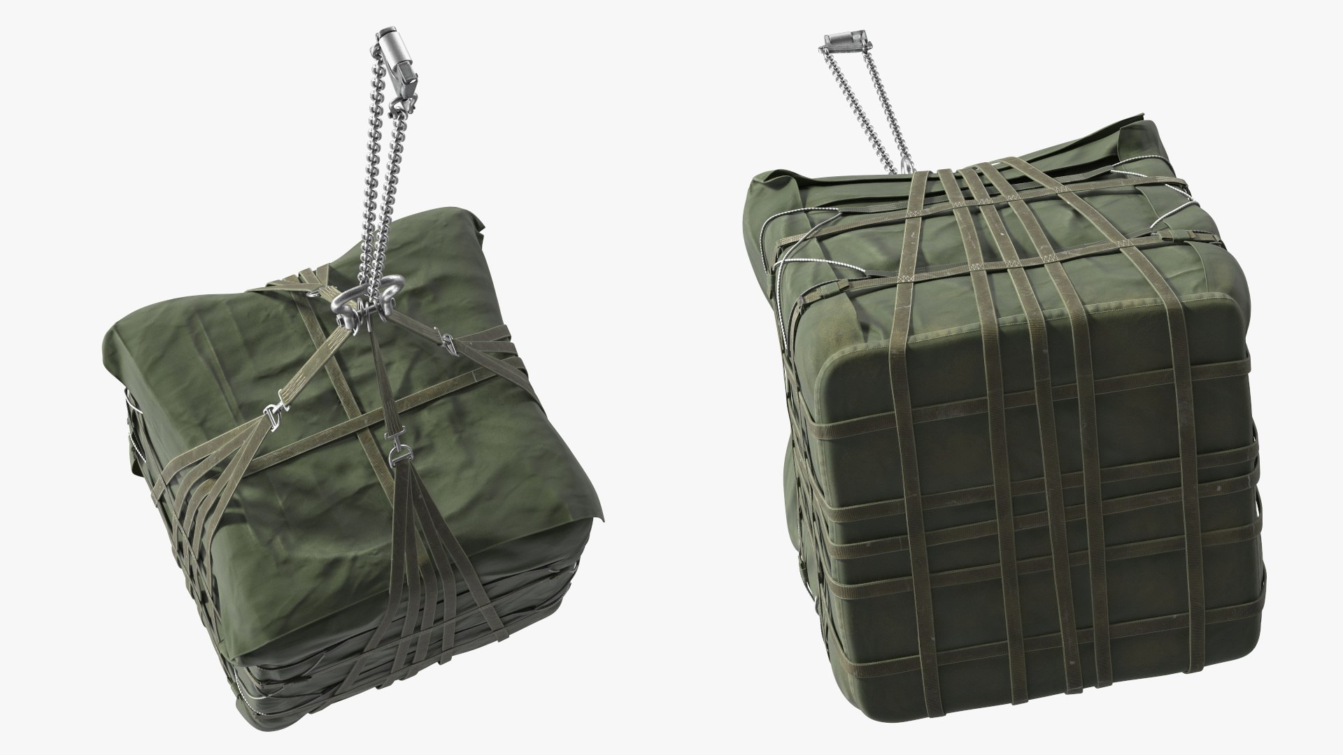 3D Heavy Duty Aerial Delivery Cargo Bag Hanging - TurboSquid 2195686
