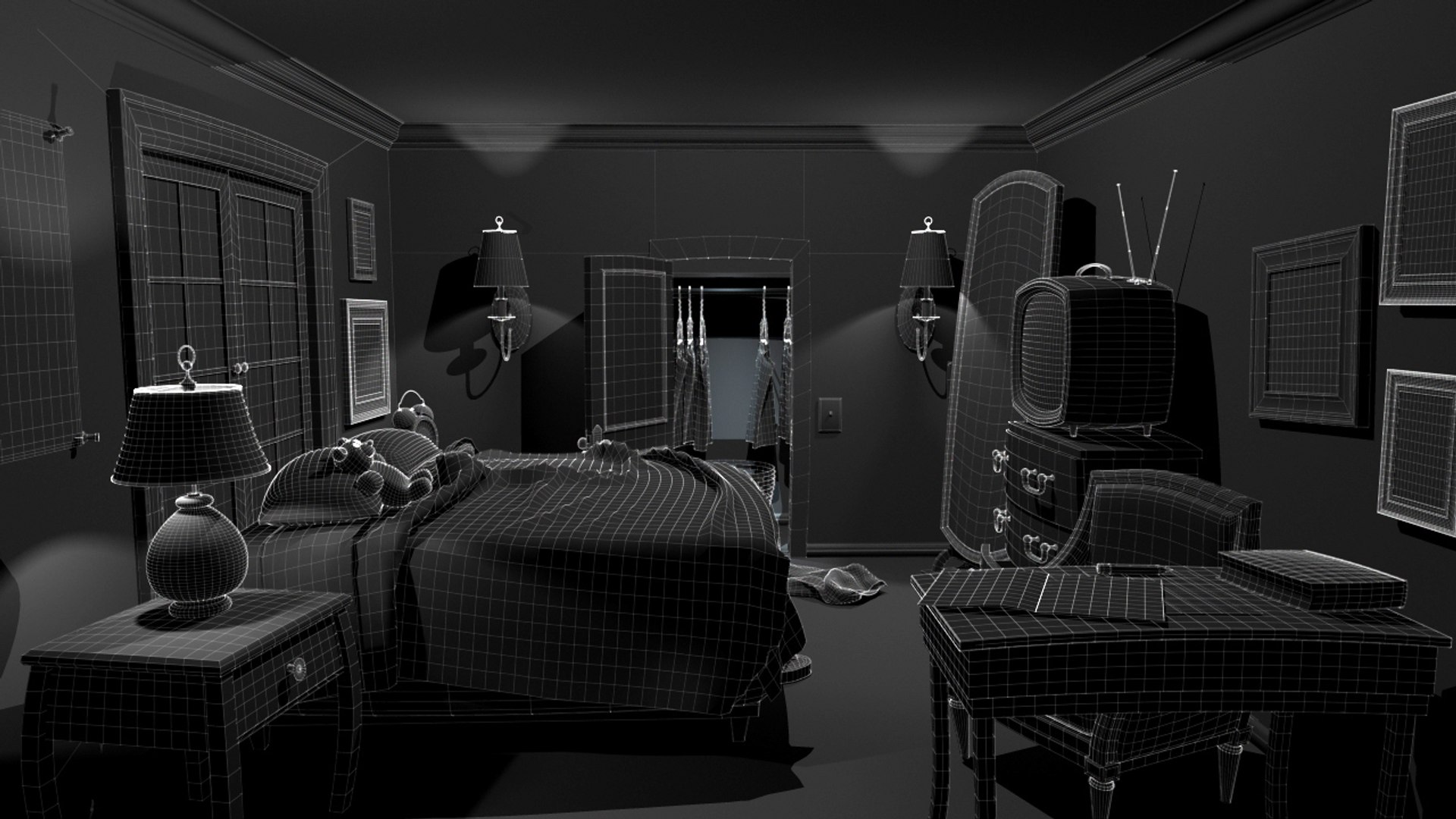 3d Stylized Interior Model