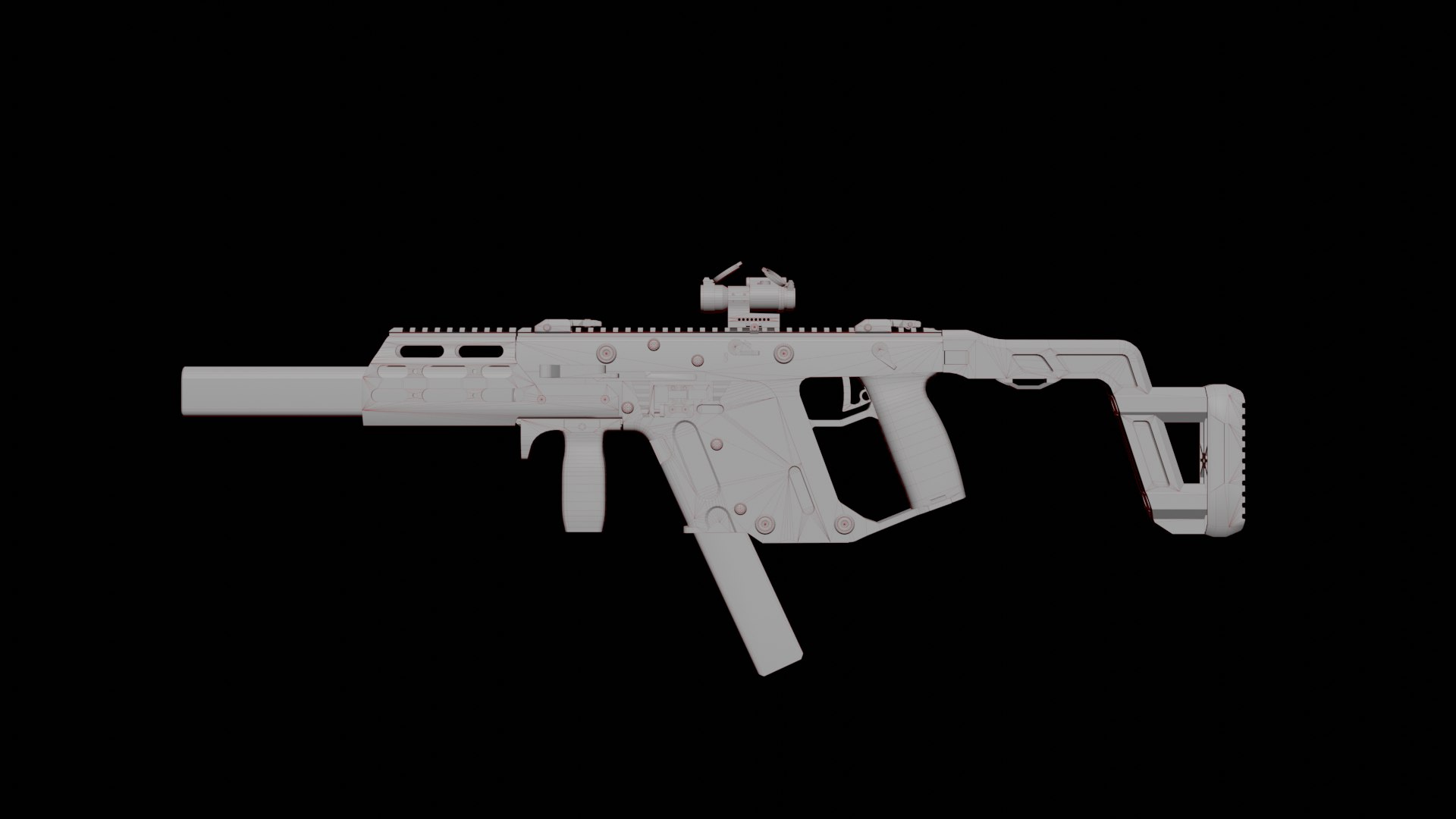 3D KRISS VECTOR SMG - TurboSquid 2060320