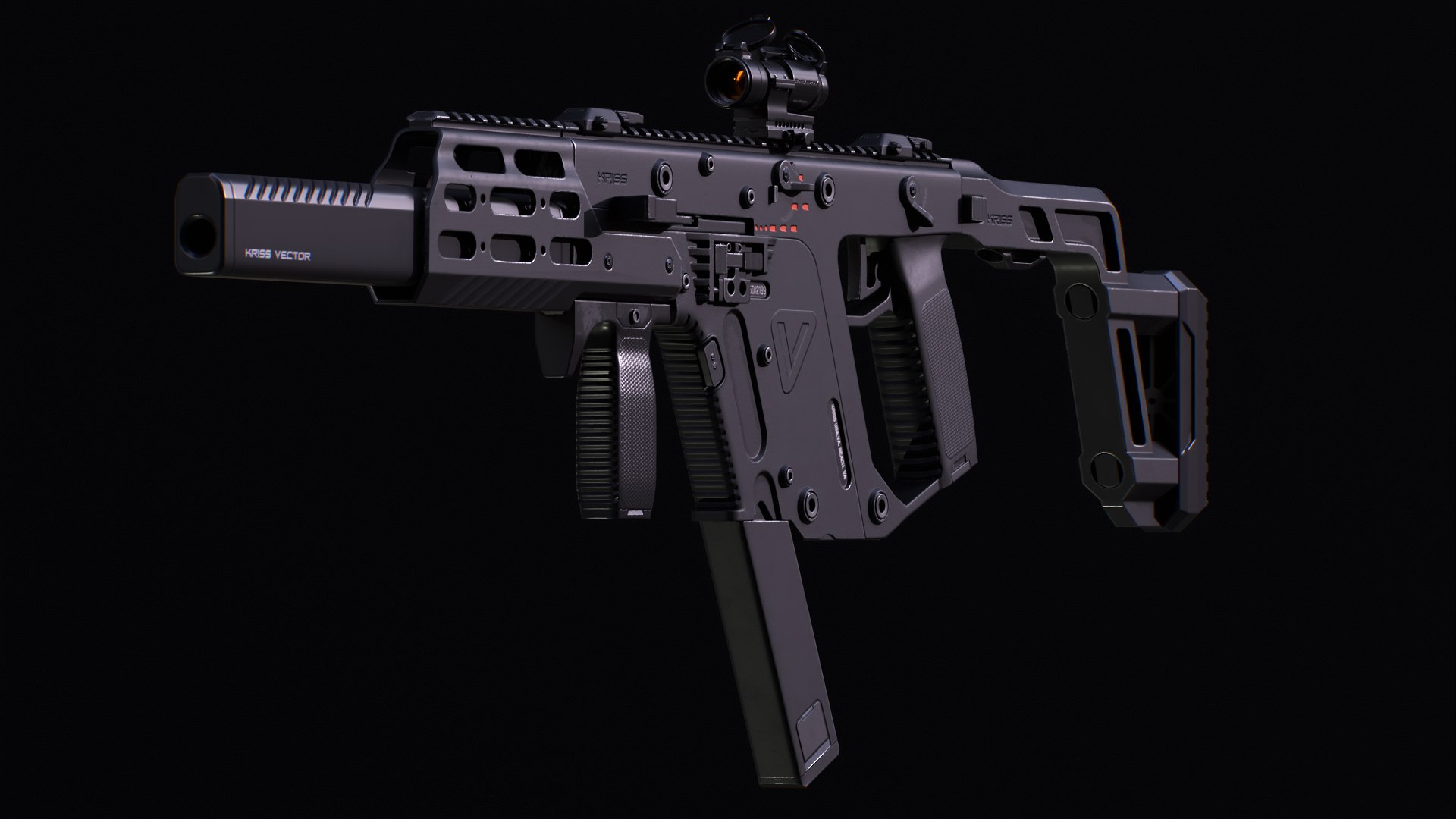 3D KRISS VECTOR SMG - TurboSquid 2060320