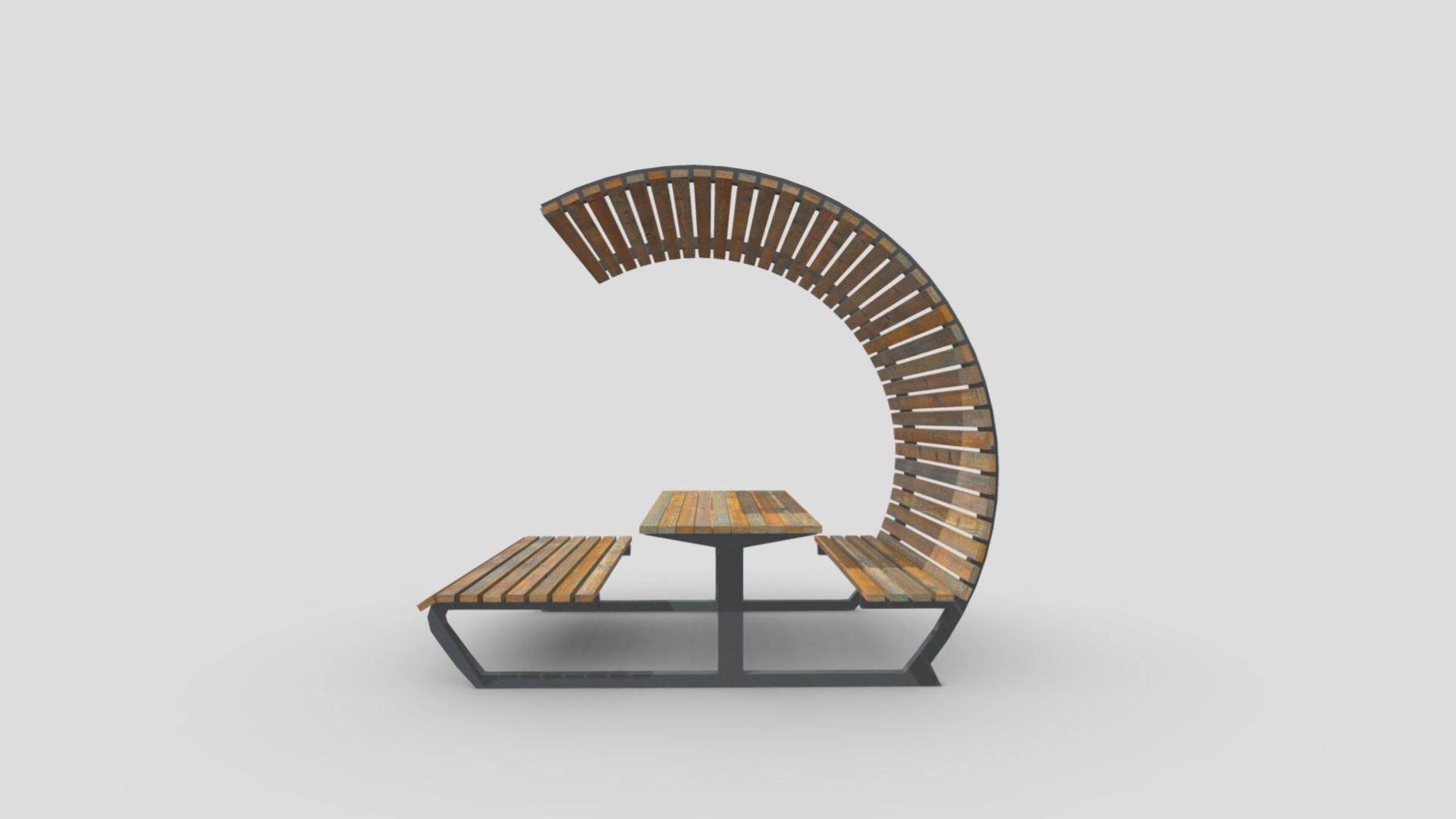 Outdoor Seating 3D Model - TurboSquid 2428734