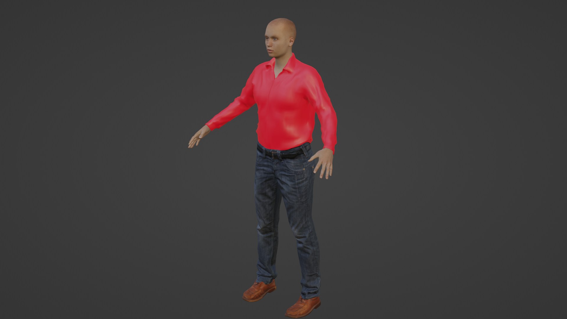 Man Unity Unreal 3D model - TurboSquid 1828492