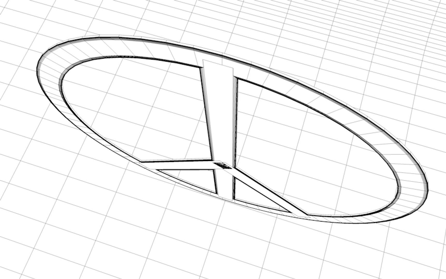 Peace Sign Symbol 3D Model - TurboSquid 1324266