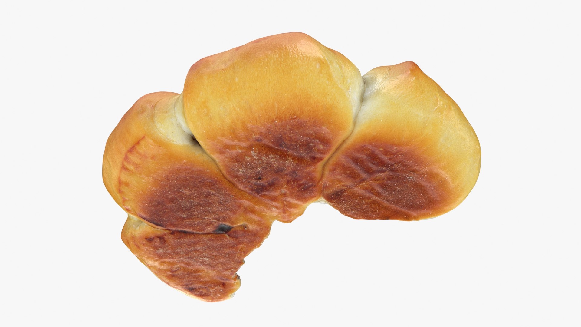 Red Bean Bun Cut 01 3D - TurboSquid 2153569