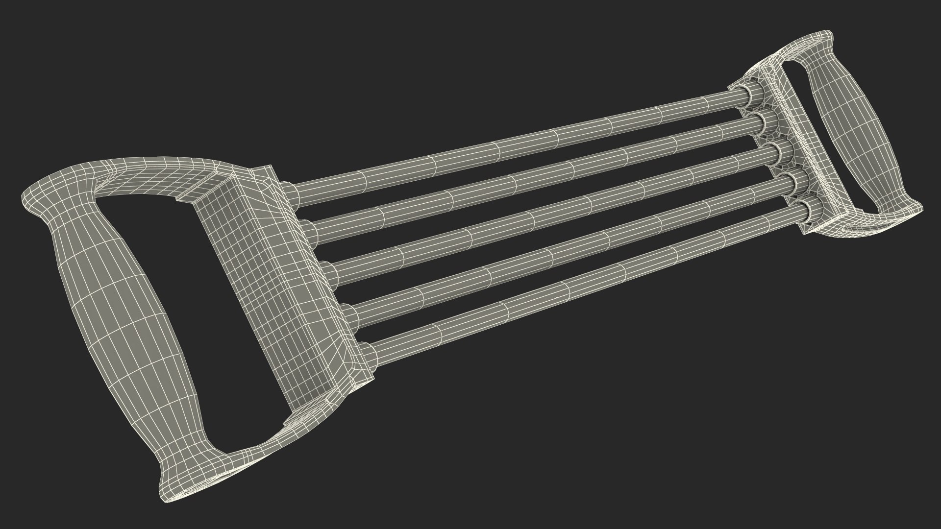 3D model Fitness Chest Expander Red - TurboSquid 2015820