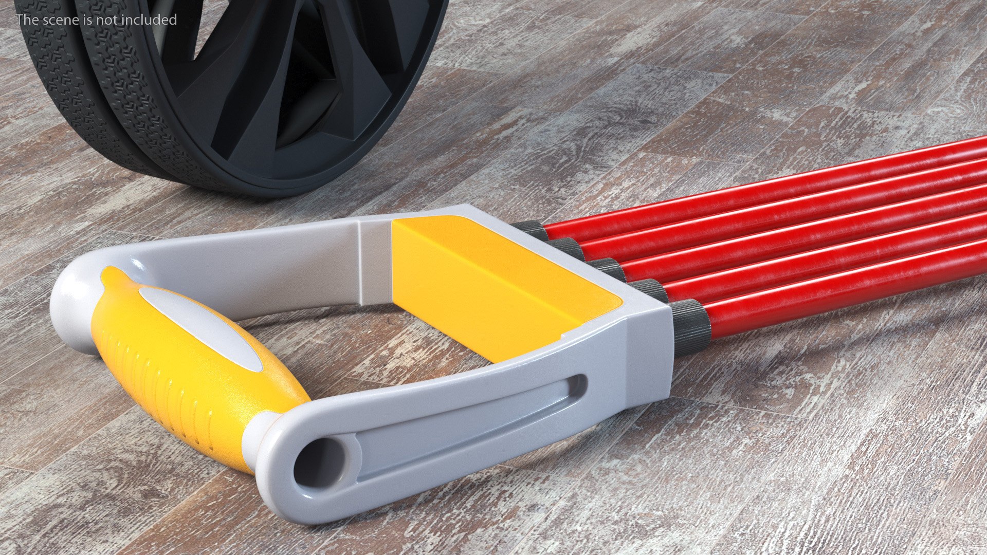 3D model Fitness Chest Expander Red - TurboSquid 2015820