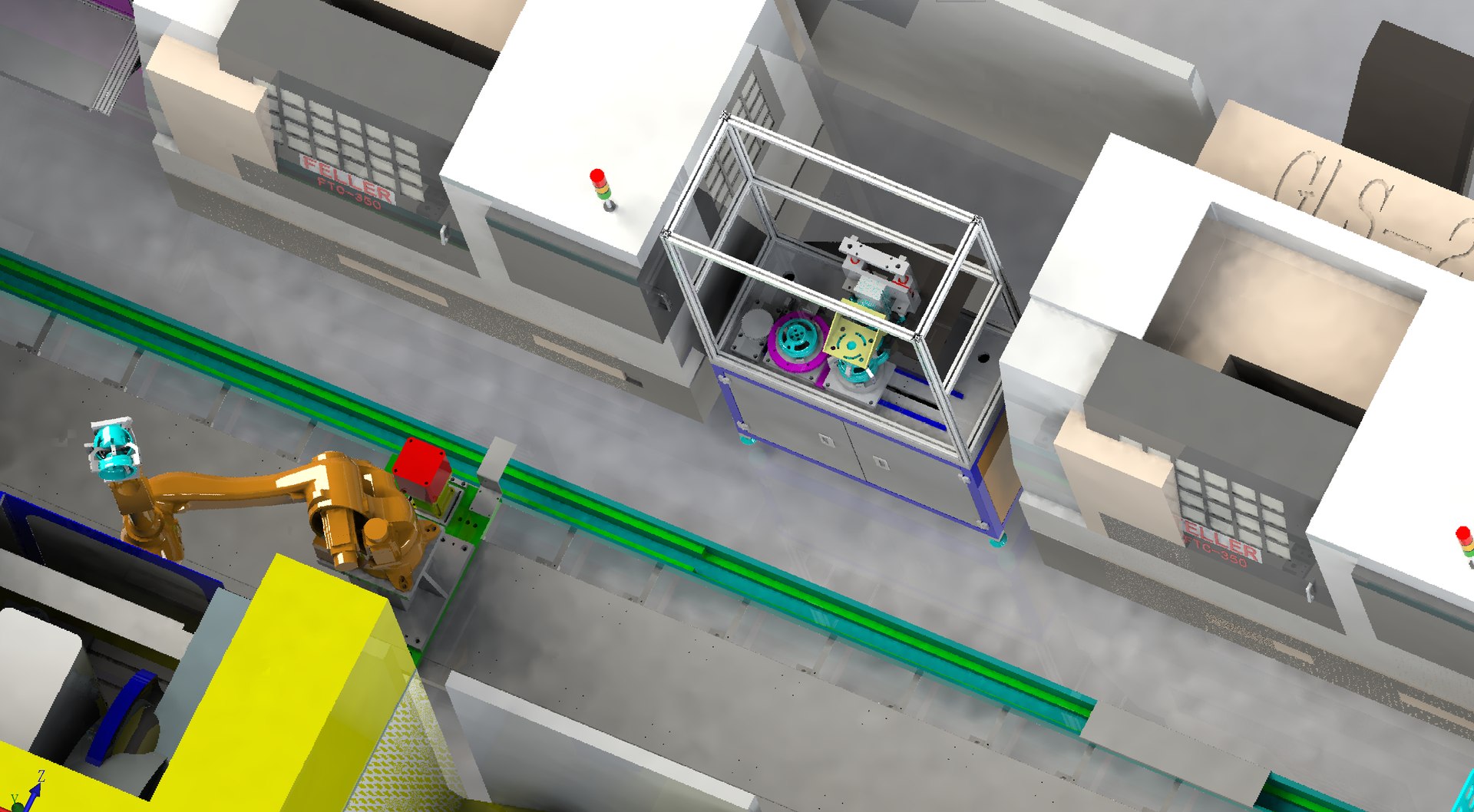 Cnc Center Loading 3D - TurboSquid 1306955