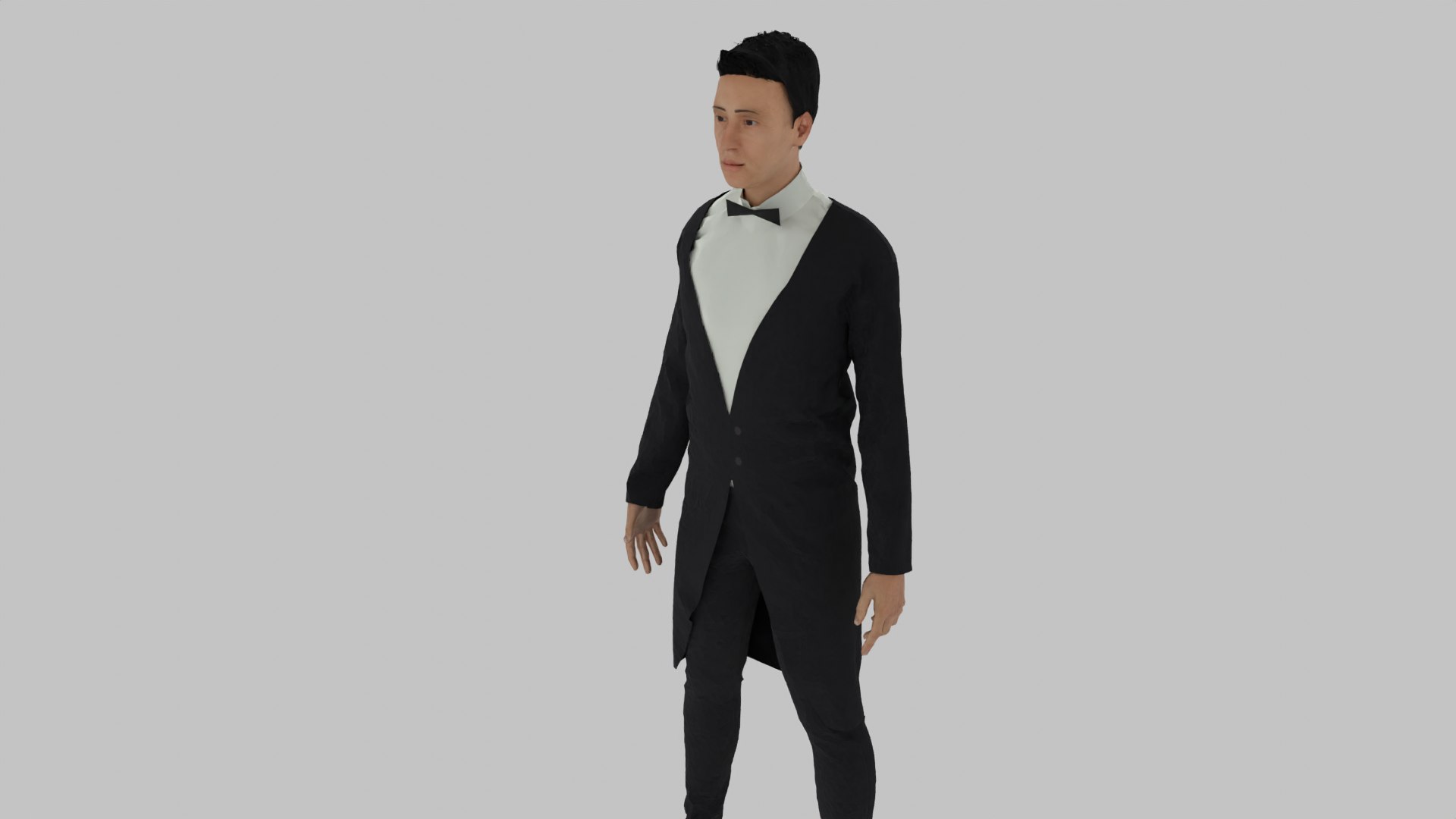 Butler 3D Model - TurboSquid 1971642