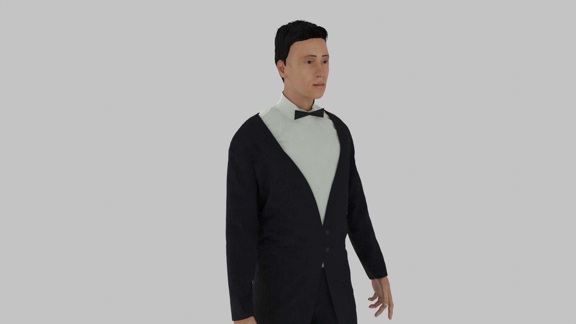Butler 3D Model - TurboSquid 1971642