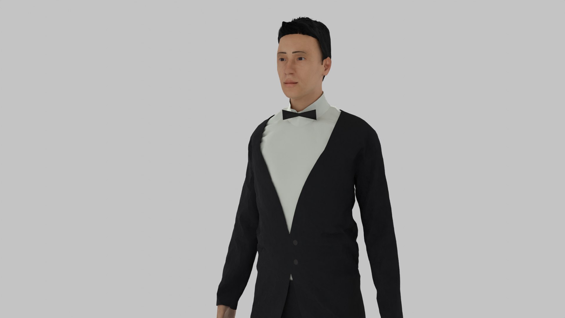 Butler 3D Model - TurboSquid 1971642