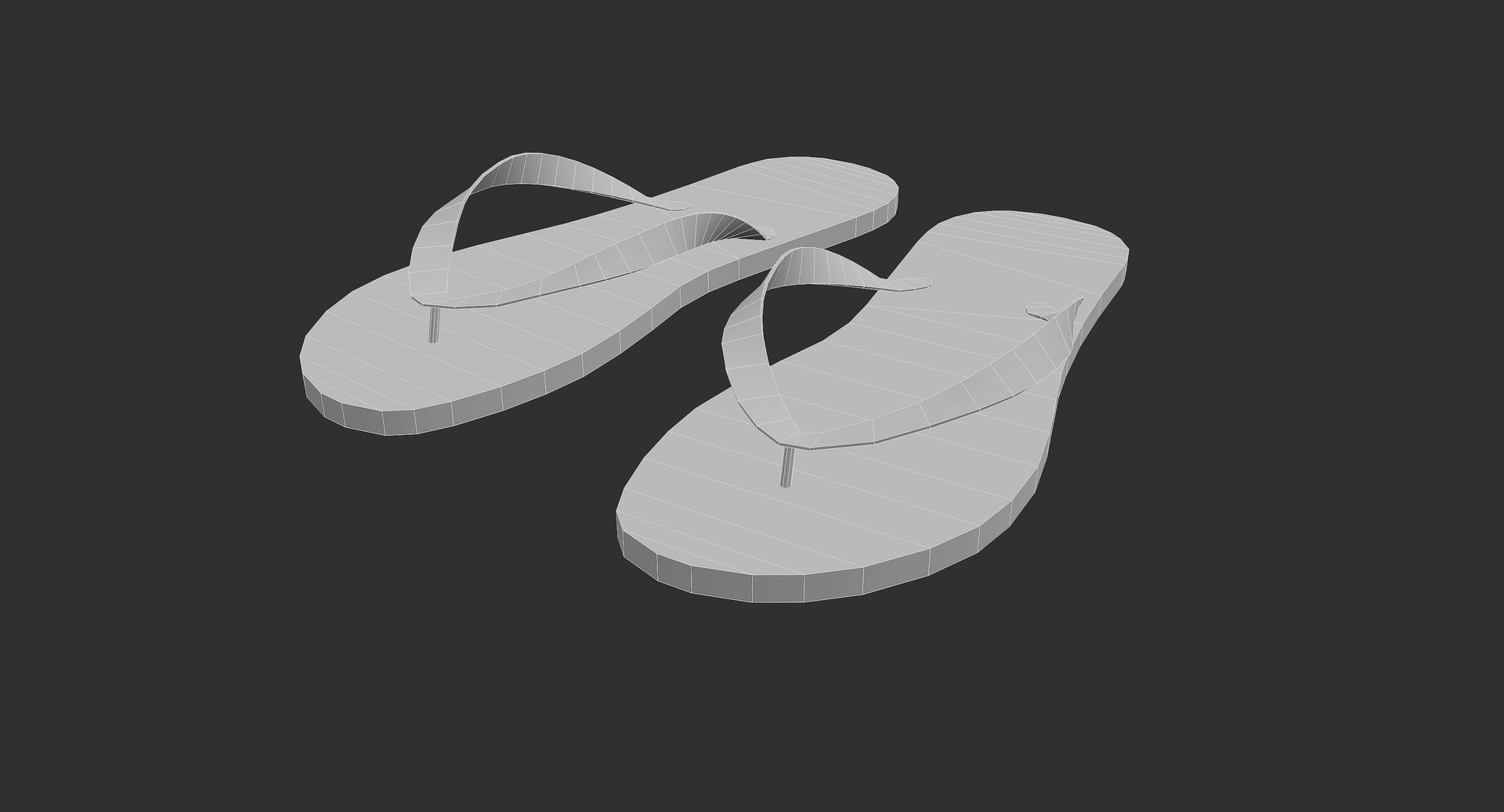 3D Model Flip-flop Pbr - TurboSquid 1187632