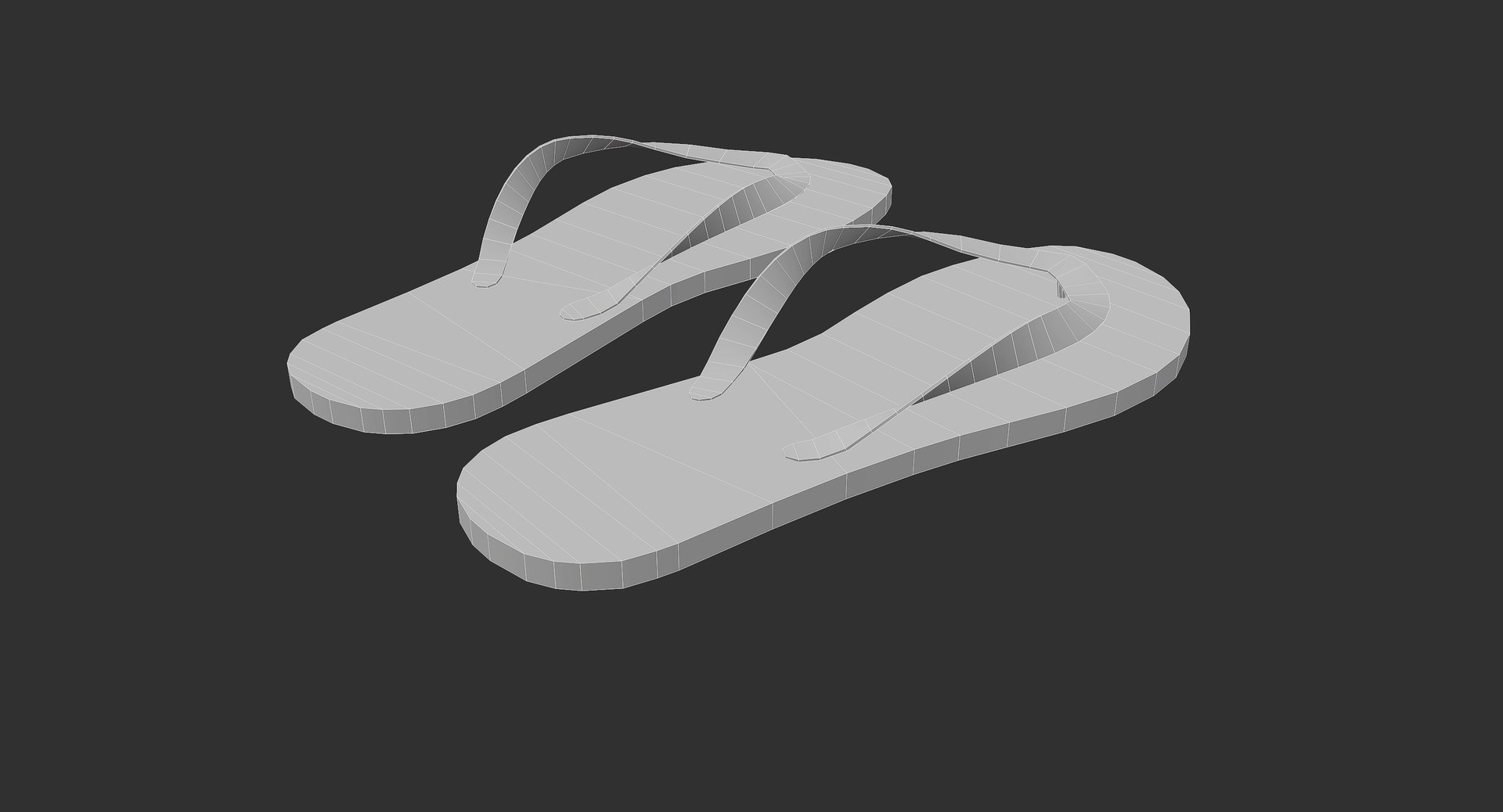 3D Model Flip-flop Pbr - TurboSquid 1187632